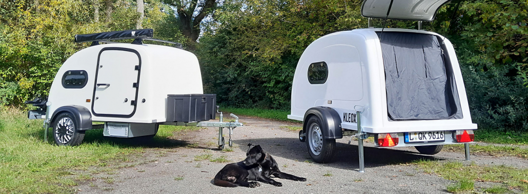Mini Campinganhänger mit Transportfunktion